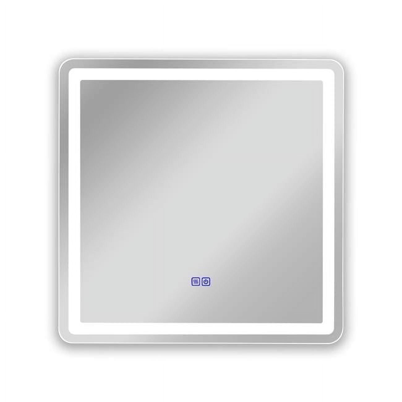 24 in. 3 Color Temperatures 3000K-6000K Luminosity Back Lit Square ...
