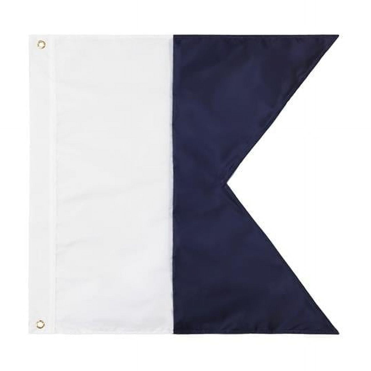 24 in. Authentic Letter A Nautical Alphabet Navy Code Outdoor Use ...