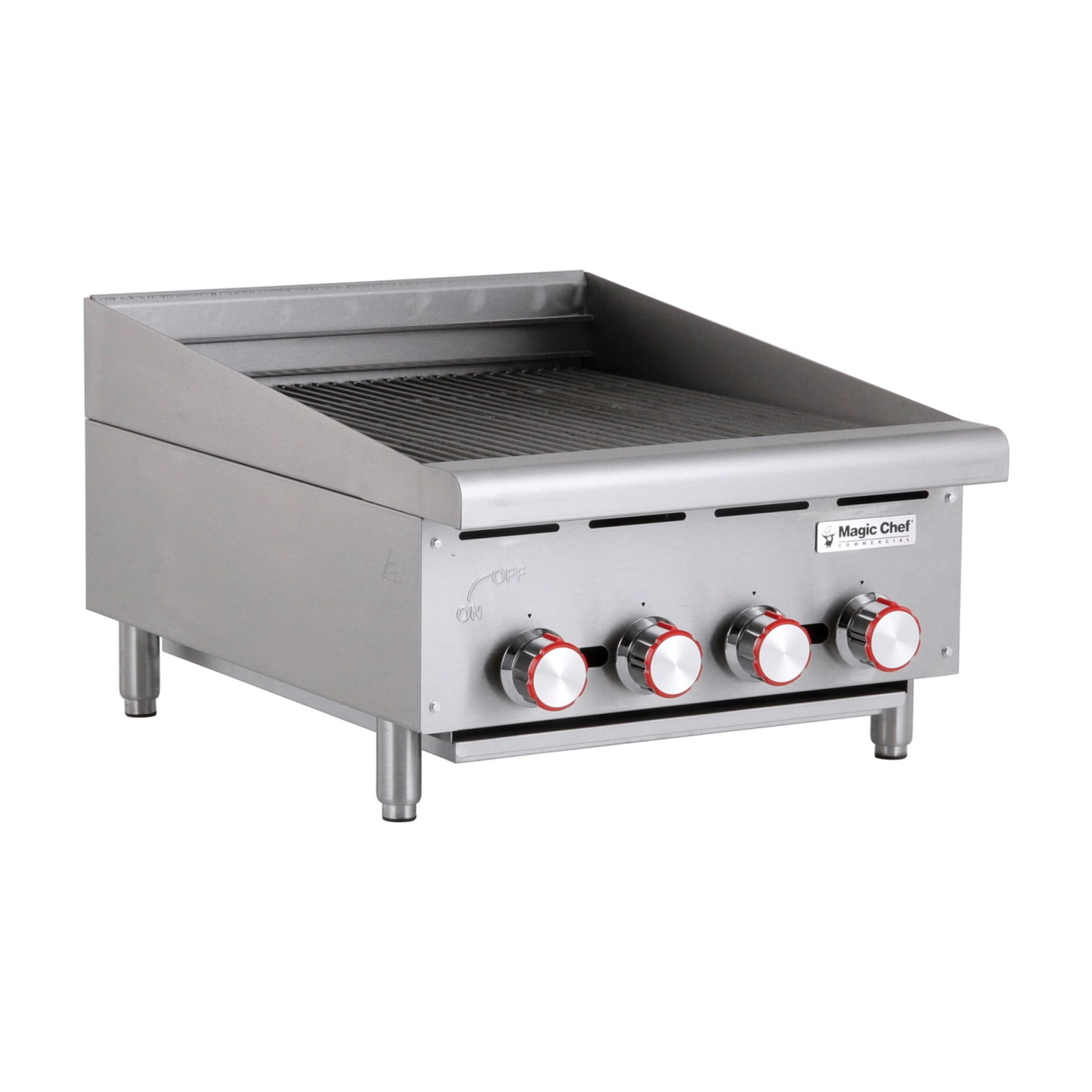 Magic Chef Commercial 24 in. Commercial Countertop Radiant Char Broiler ...