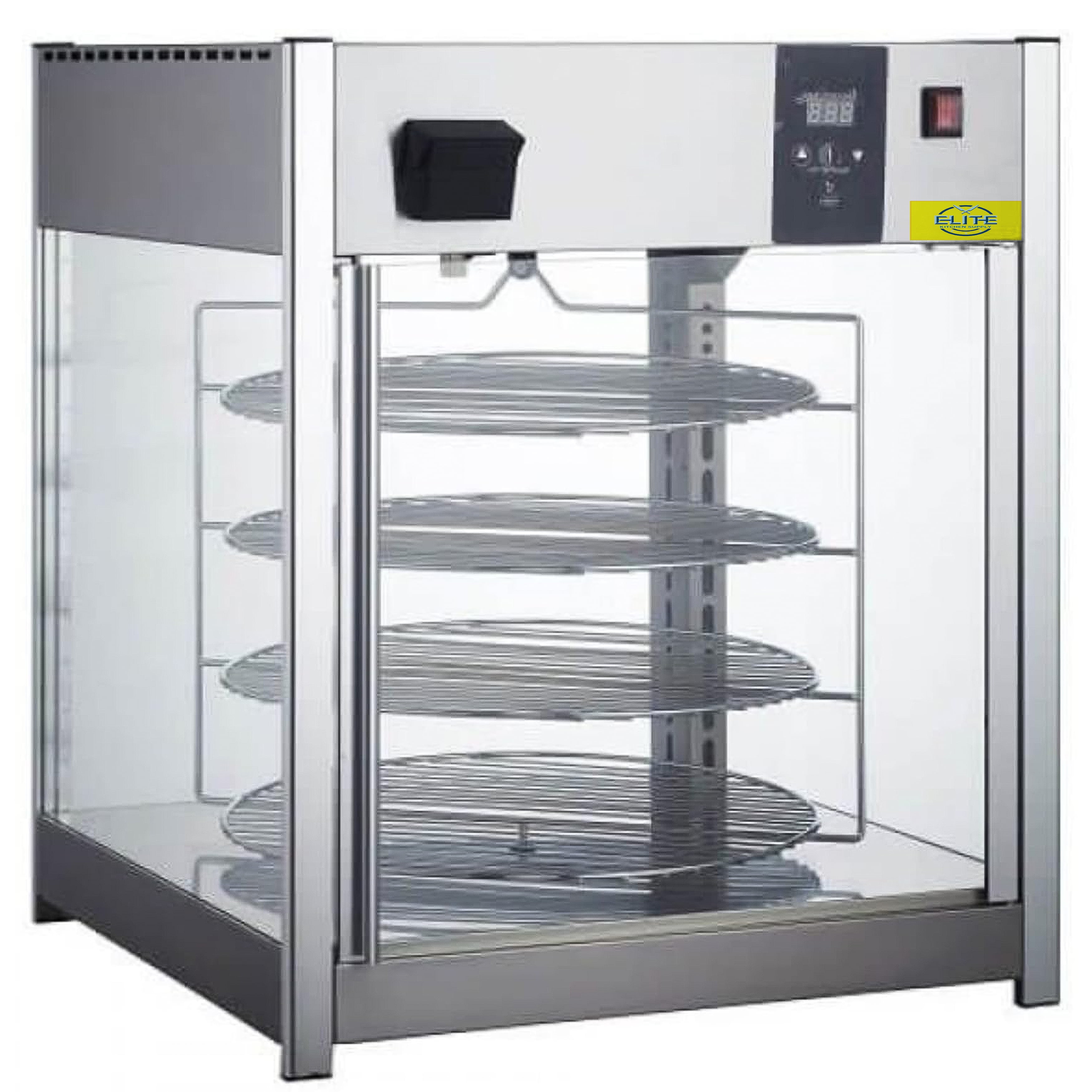 24 in. Commercial Pizza Warmer 5.5 Cu.Ft. Food Warmer, 1500 W ...