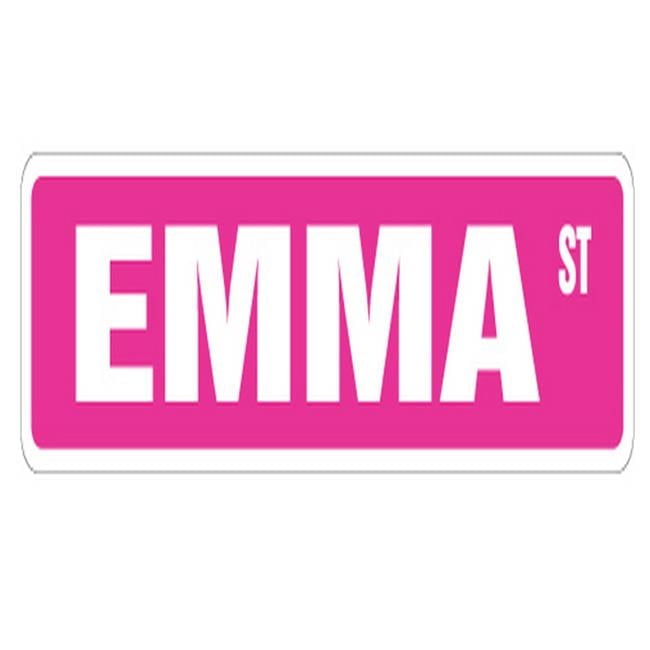 24 in. Emma Street Childrens Name Room Sign - Walmart.com