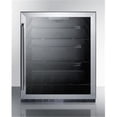 24 in. Freestanding Counter Depth Compact Refrigerator, Stainless Steel ...