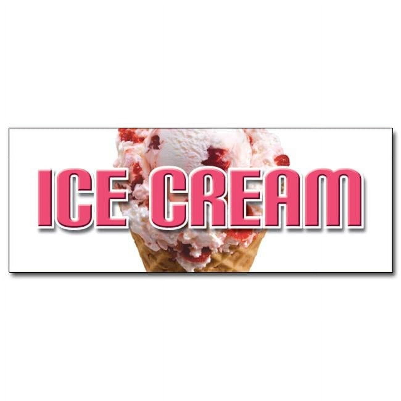 24 in. Ice Cream Decal Sticker - Walmart.com