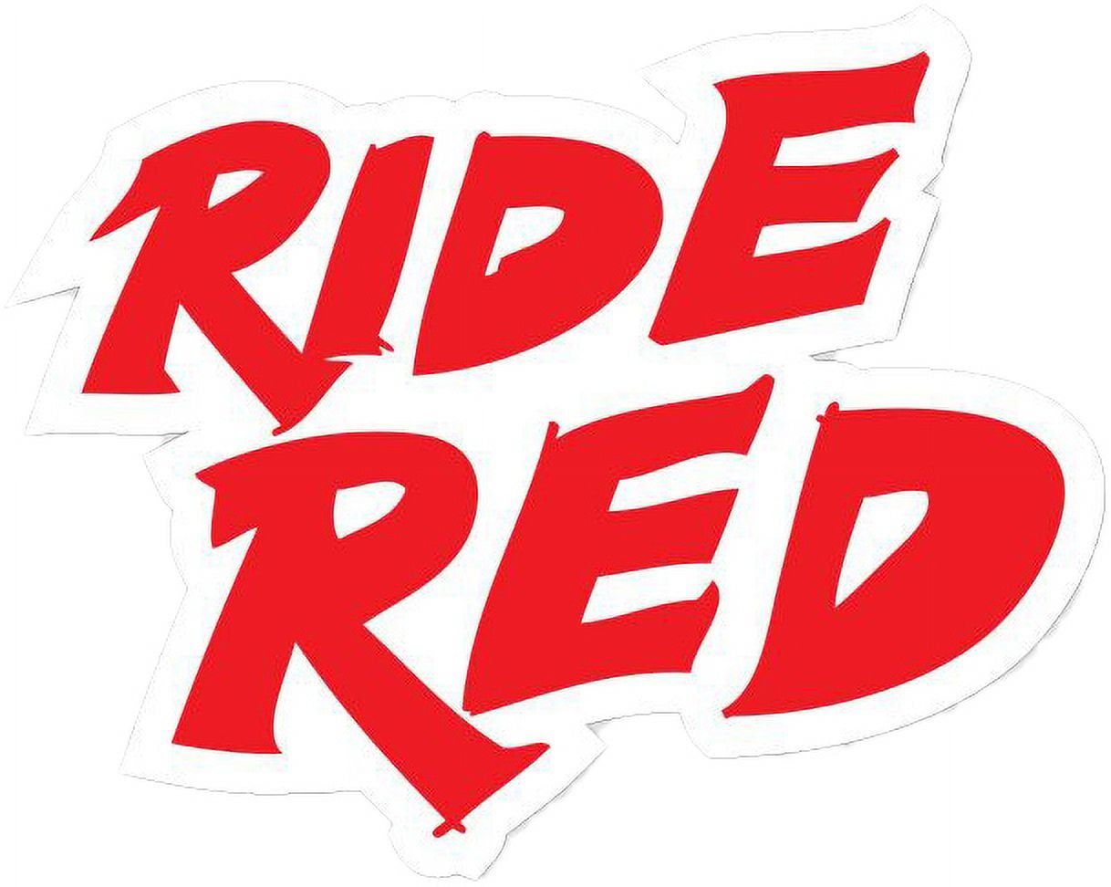 24 in. Red Honda Ride Decal Sheet - Walmart.com