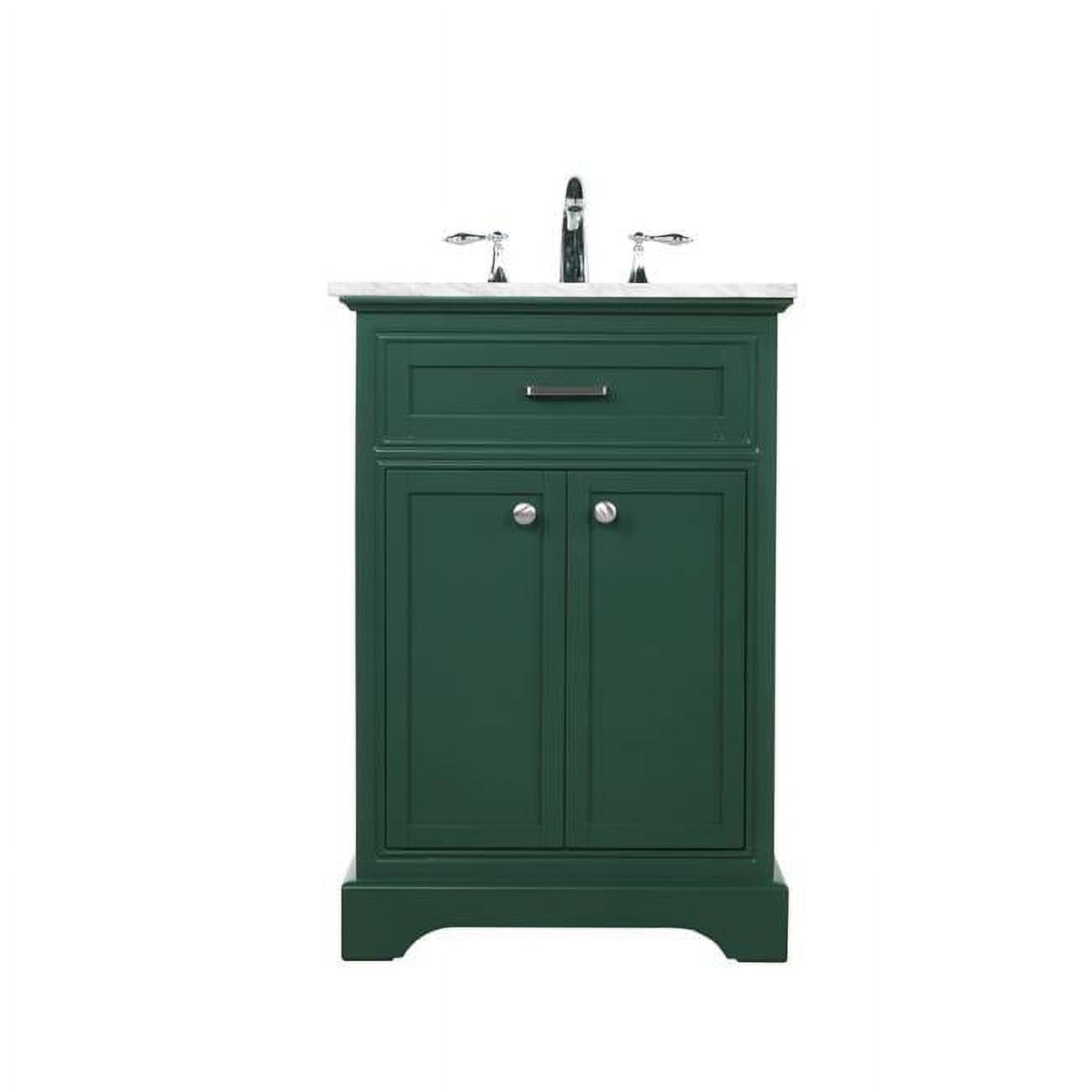 24 in. Single Bathroom Vanity in Green - 35 in. - Walmart.com