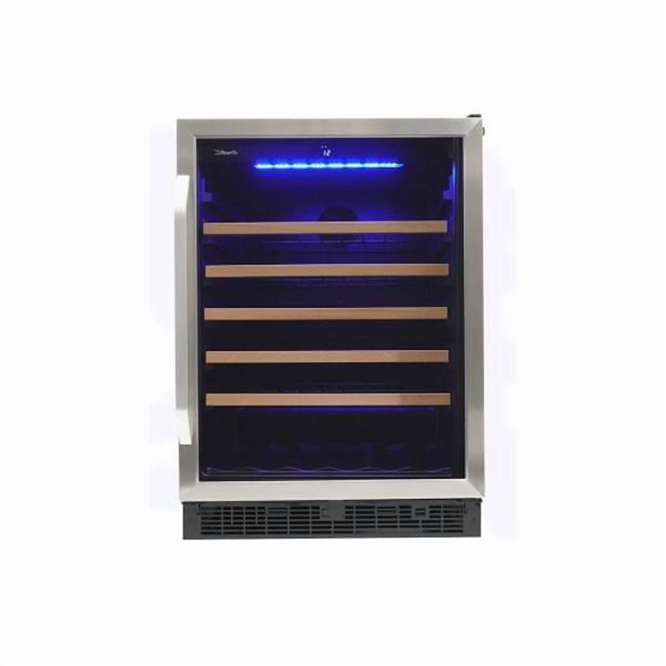24 in. Stainless Steel Single Zone Wine Cellar - Walmart.com