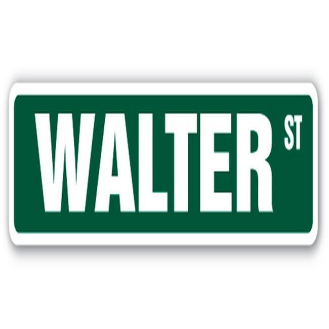 24 in. Walter Street Childrens Name Room Sign - Walmart.com