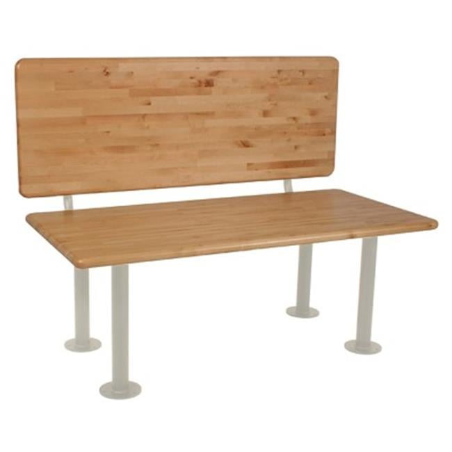 24 in. x 4 8 in. ADA Locker Bench Seat Kits With 18 in. Backrest ...