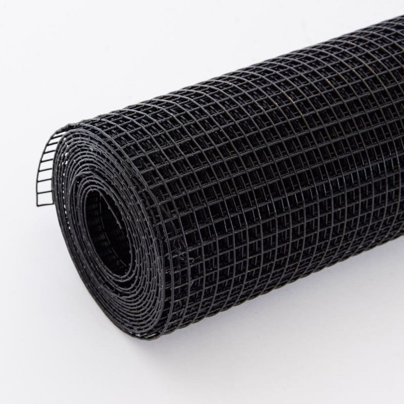 24 inch×100 ft Black Vinyl Coated Hardware Cloth, 21 Gauge 1/4 inch ...