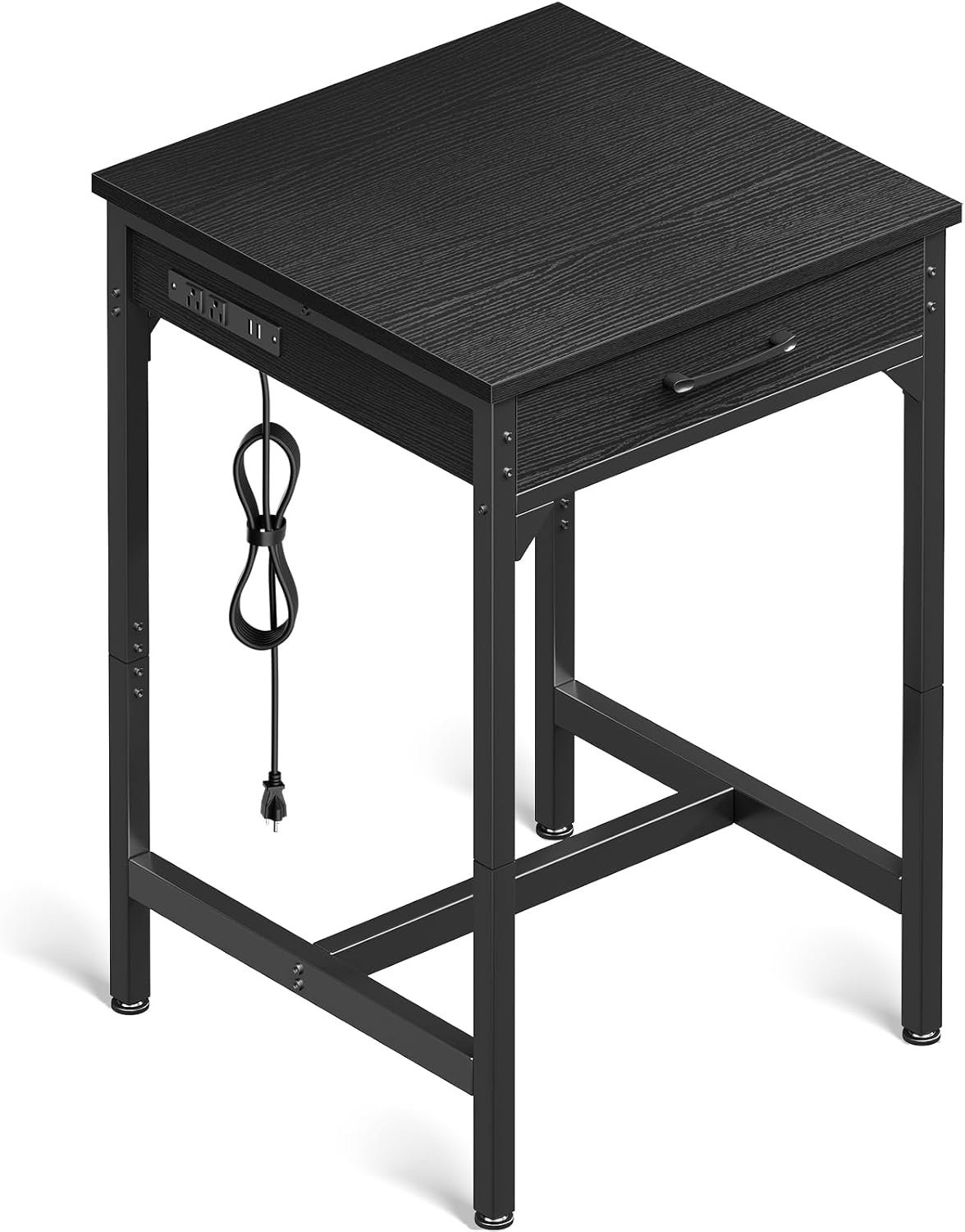 24 inch Bar Table with Power Outlets, Bar Height Pub Table, Counter ...