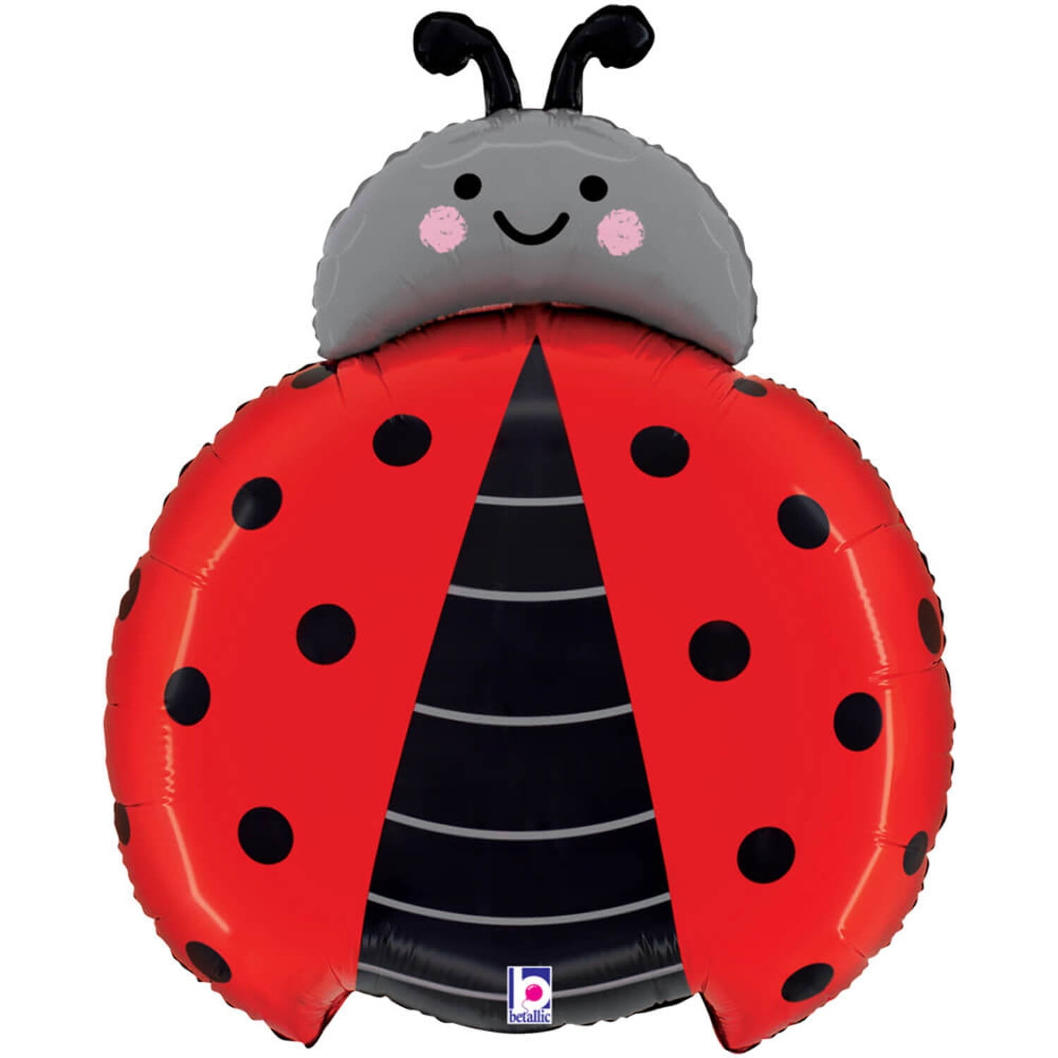 24 inch Betallic Lady Bug Foil Mylar Balloon - Party Supplies ...