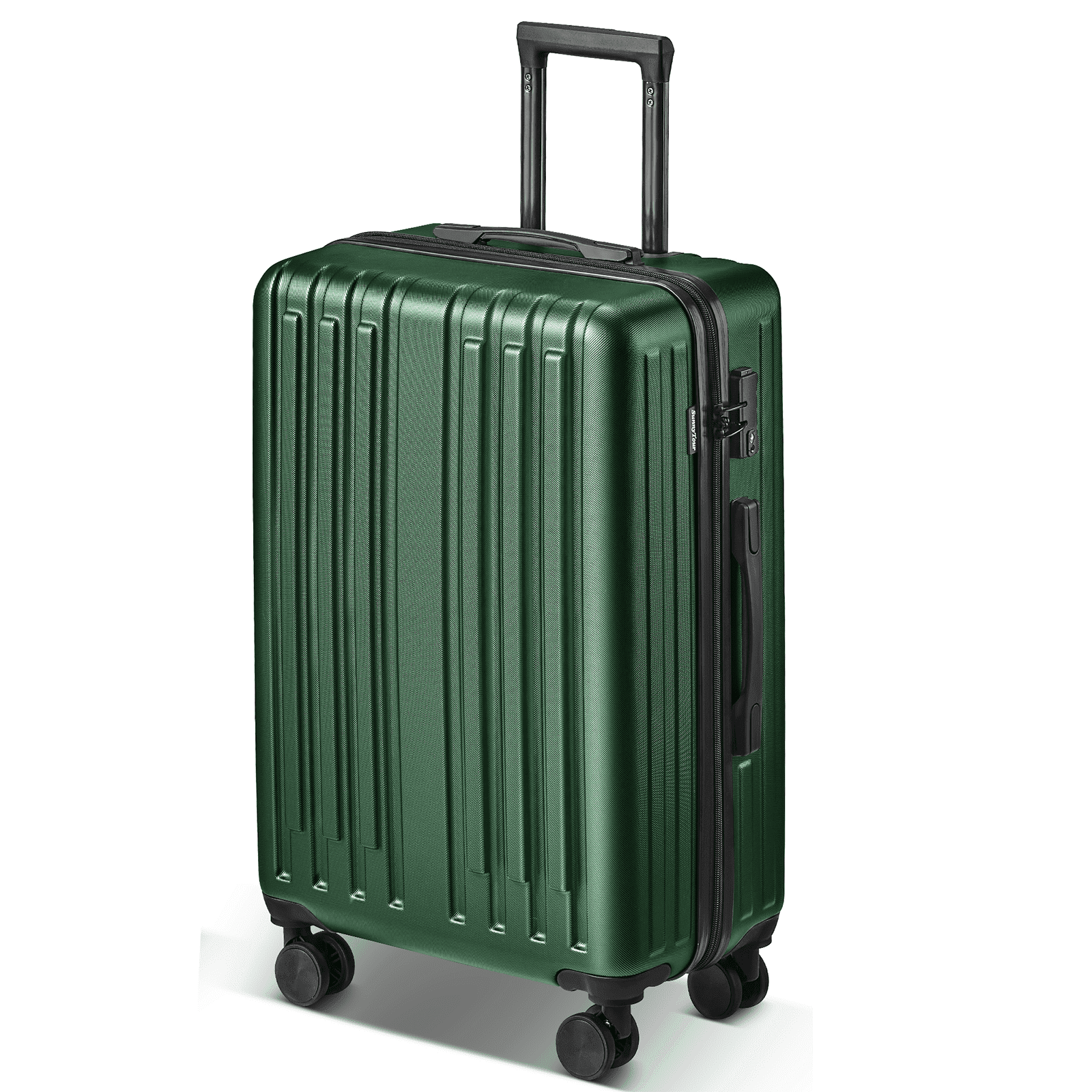 24 inch Checked Luggage with Wheels Hardside Suitcase For Business ...