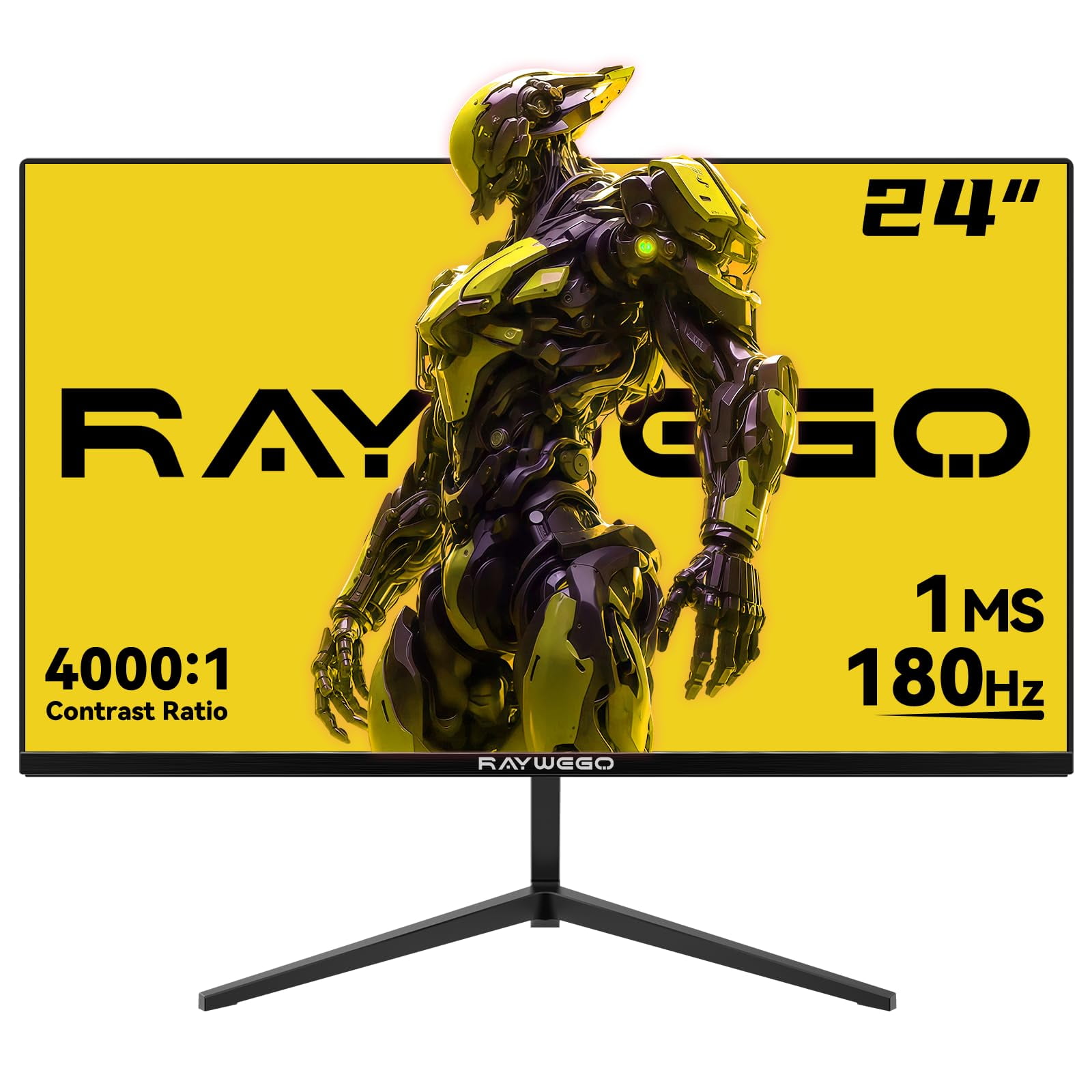 24 inch Flat Gaming Monitor Full HD 1920x1080, 180Hz,1ms, Adaptive-Sync ...