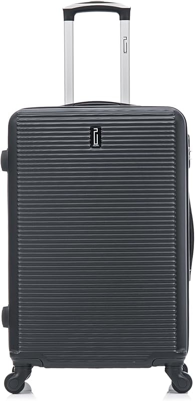 24 inch Hard Shell Lightweight Medium Suitcase + Toiletry Bag | 24 ...