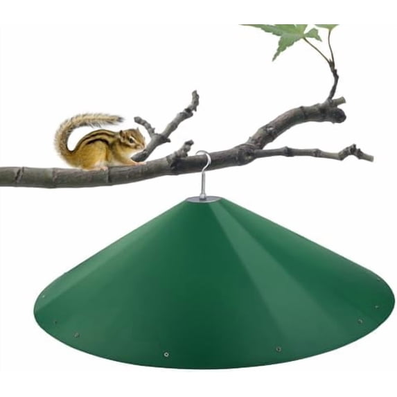 24-inch Large Outdoor Squirrel Baffles for Bird Feeders Pole, Squirrel ...