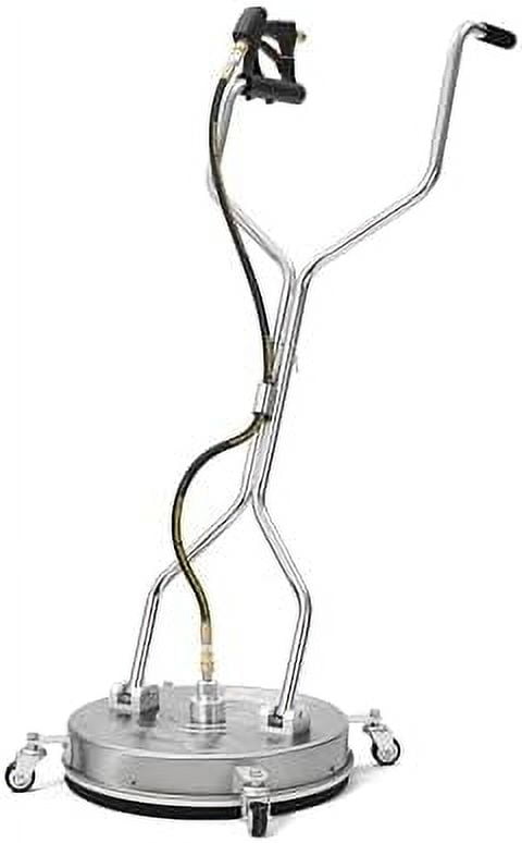 24 inch Pressure Washer Surface Cleaner in Stainless Steel w/Handles ...