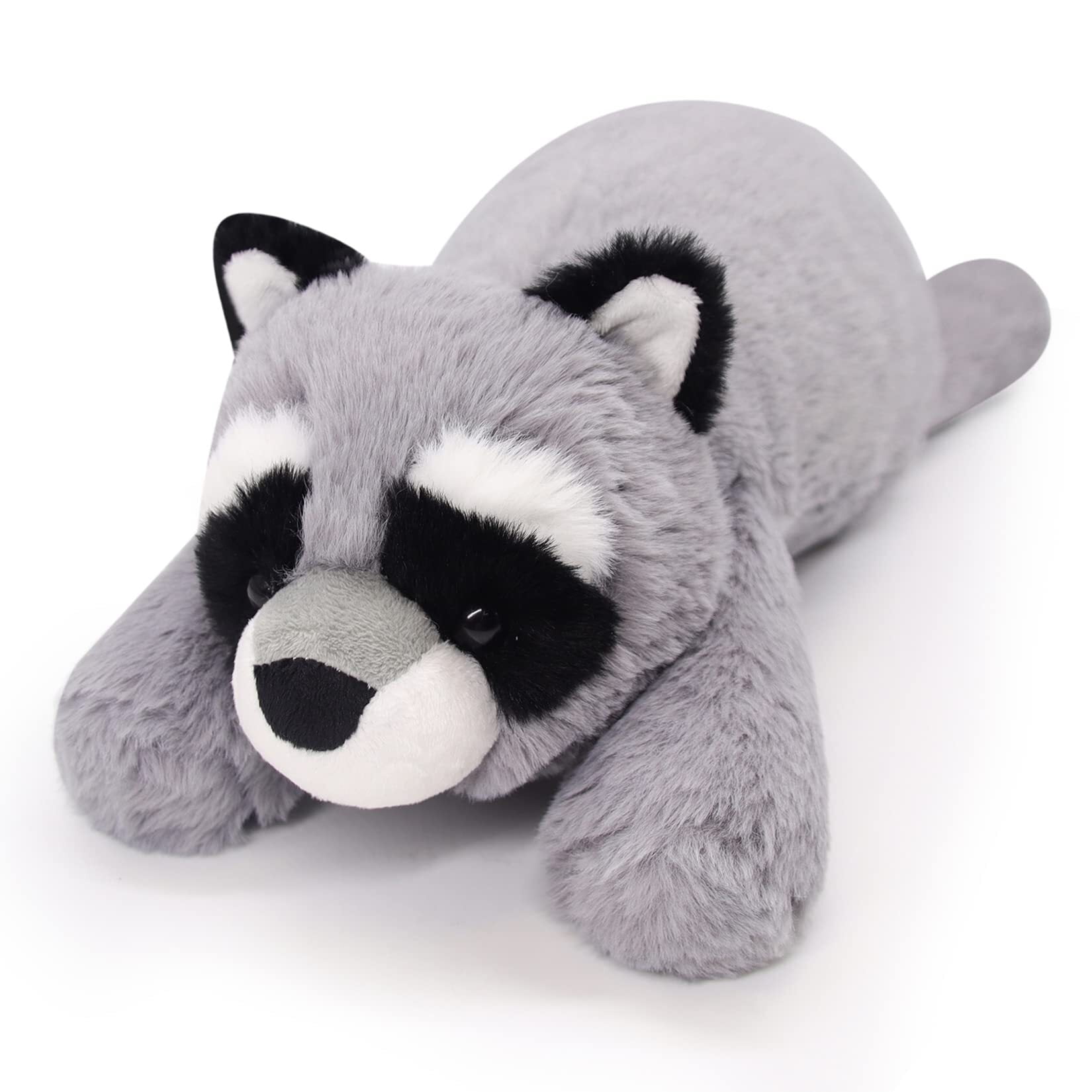 24 inch Cute Cuddle Racoon Weighted Plushie for Kids, Anxiety Relief ...