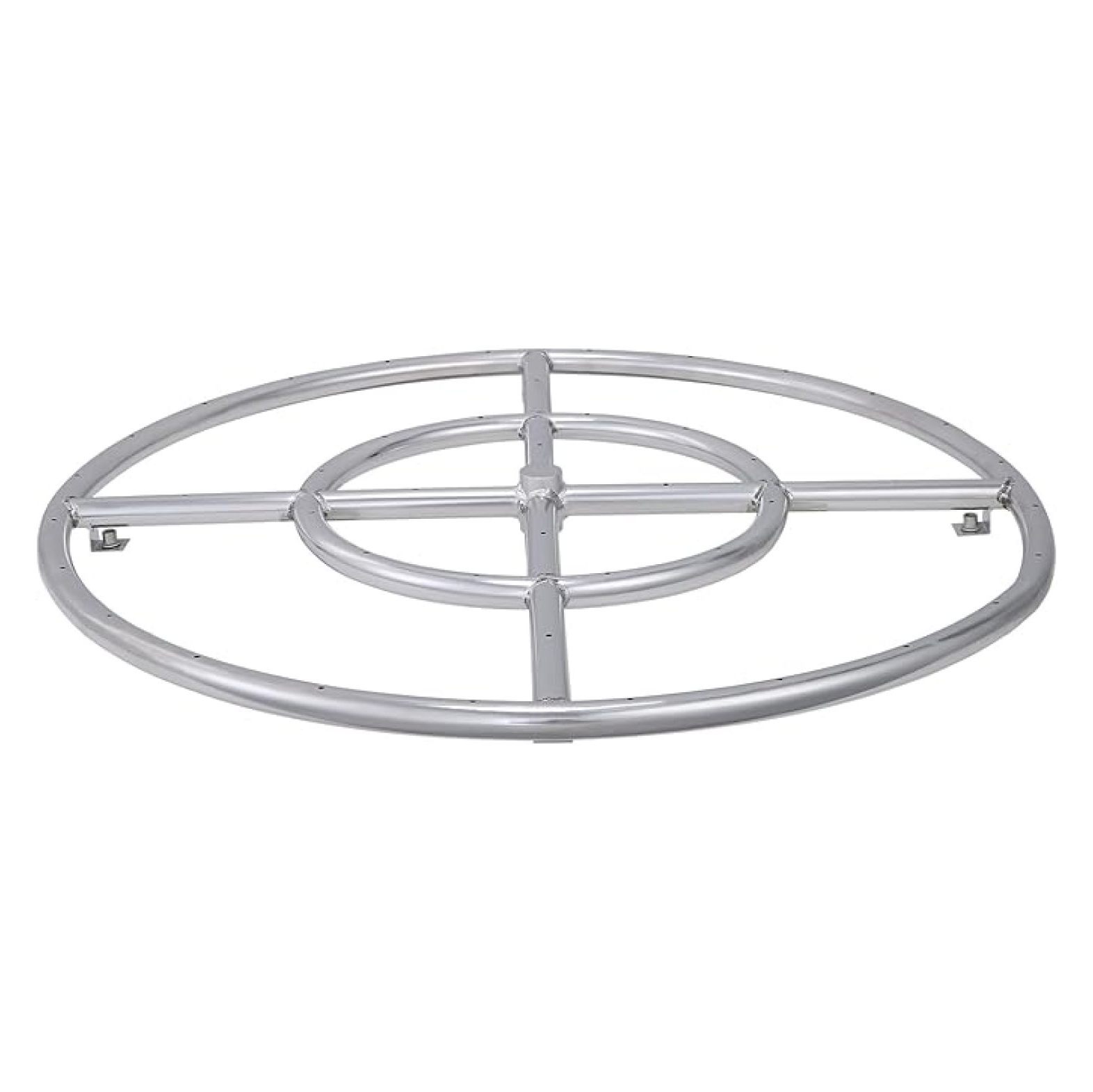 24 inch Round Drop-in Pan, Stainless Steel Burner, Natural & Propane ...