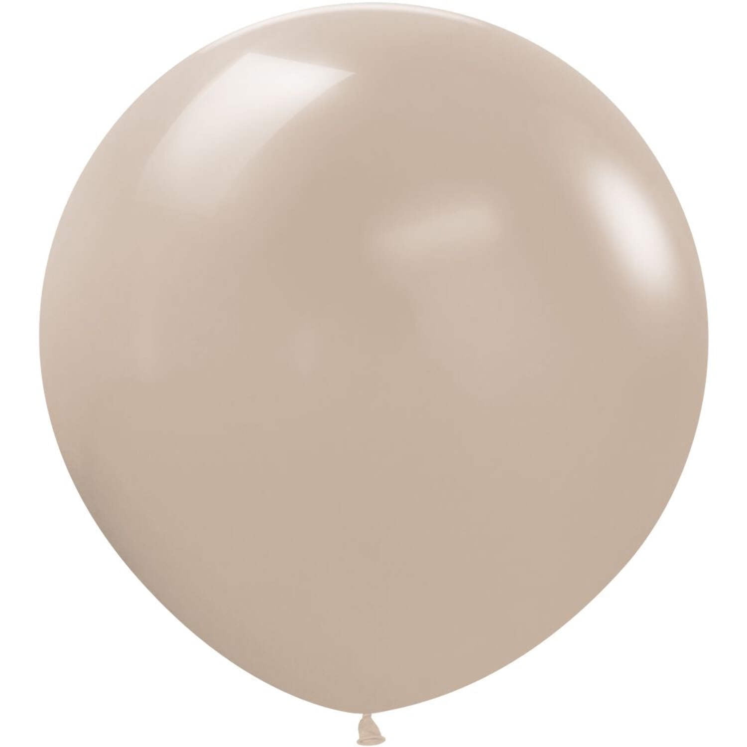 24 inch Sempertex Deluxe White Sand Latex Balloons (10 Pack) - Party ...