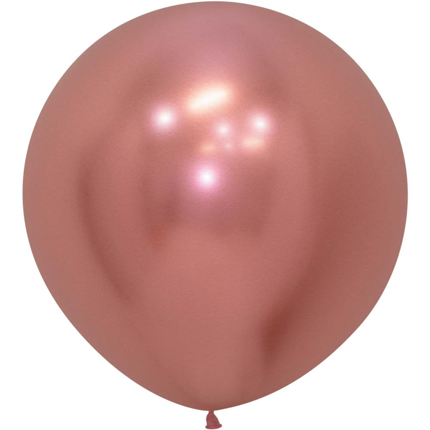 24 inch Sempertex Reflex Rose Gold Latex Balloons (10 Pack) - Party ...