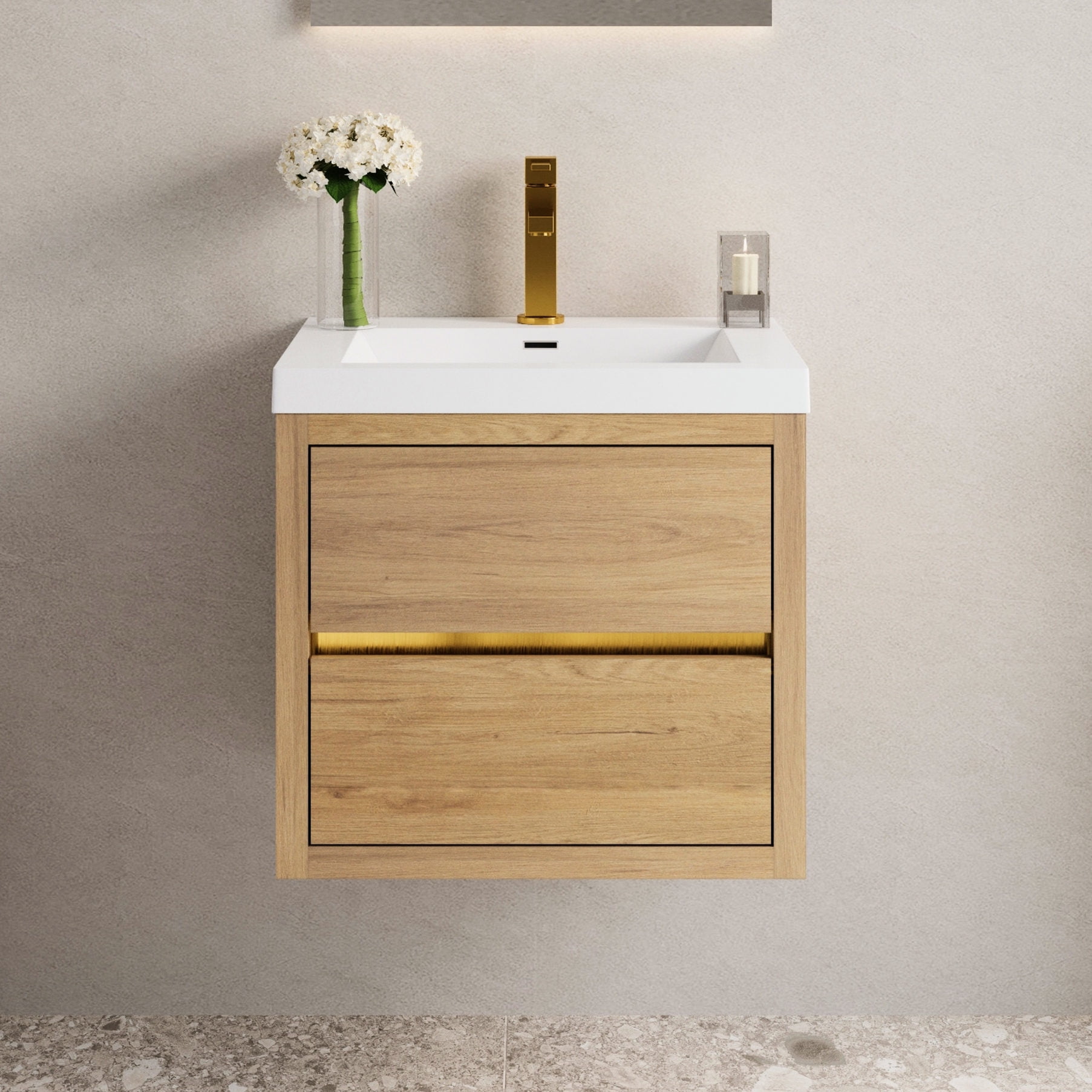 24-inch, Soft Close Hinges - Separate Drainage System - Bathroom ...
