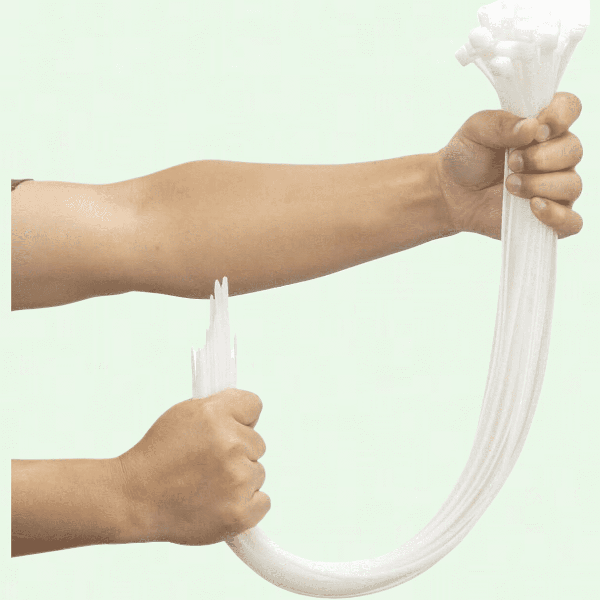 24 inch White Zip Ties Heavy Duty 100 PCS, Ultra Strong Plastic Wire ...