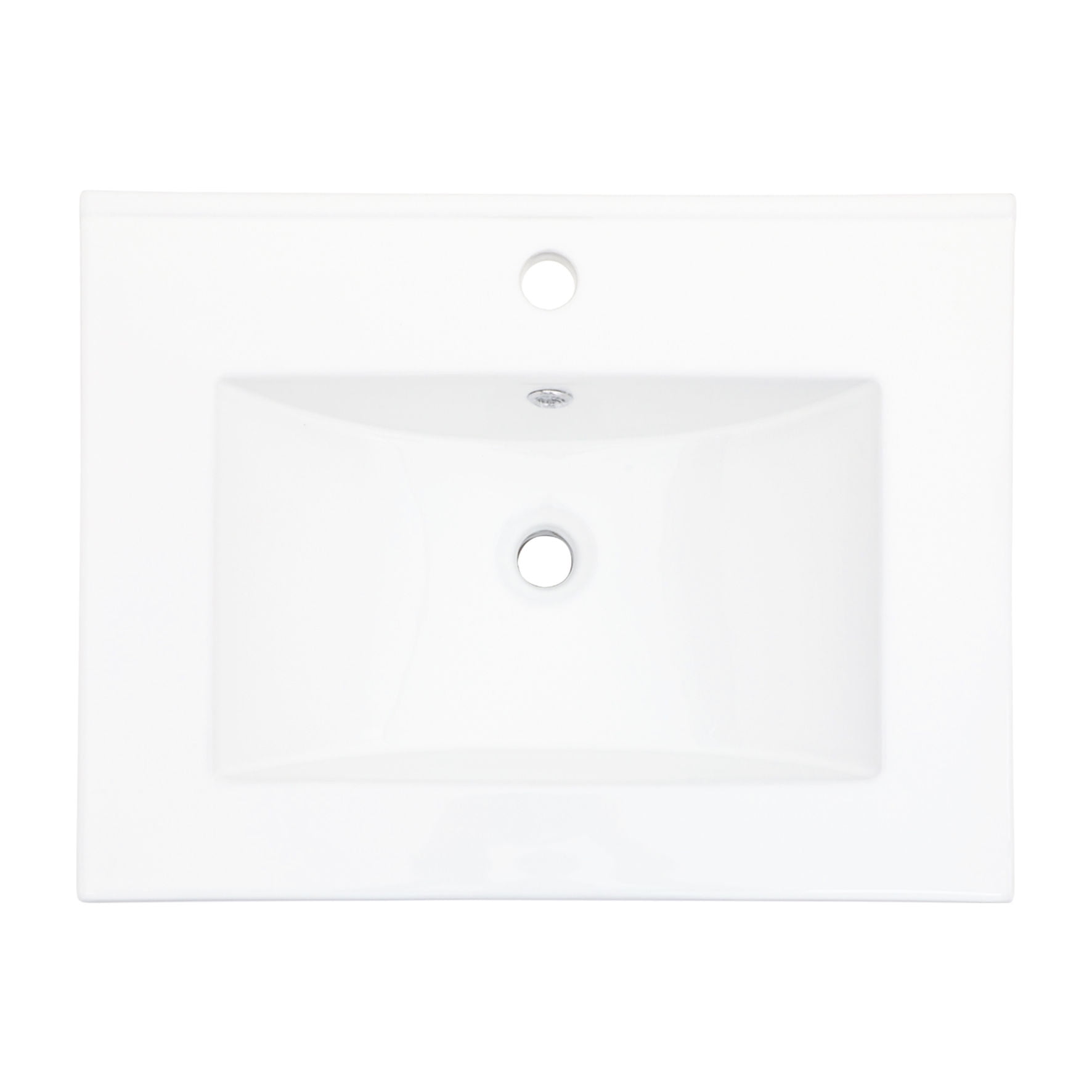 24 inches Depth 18 inches Width - Smooth Polished Surface - Bathroom ...
