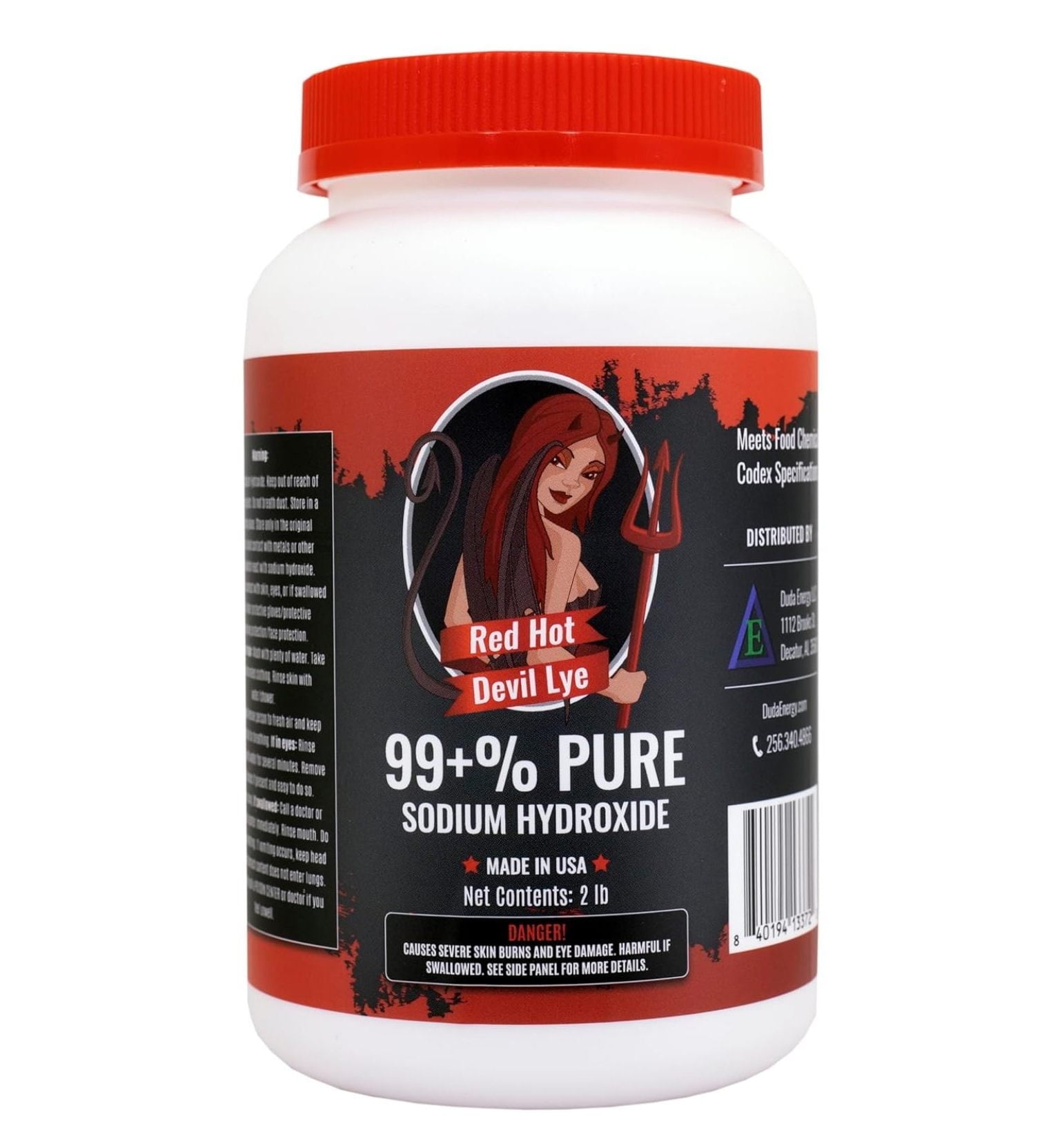 24 lb Sodium Hydroxide Meets Food Chemical Codex, High Grade Caustic ...