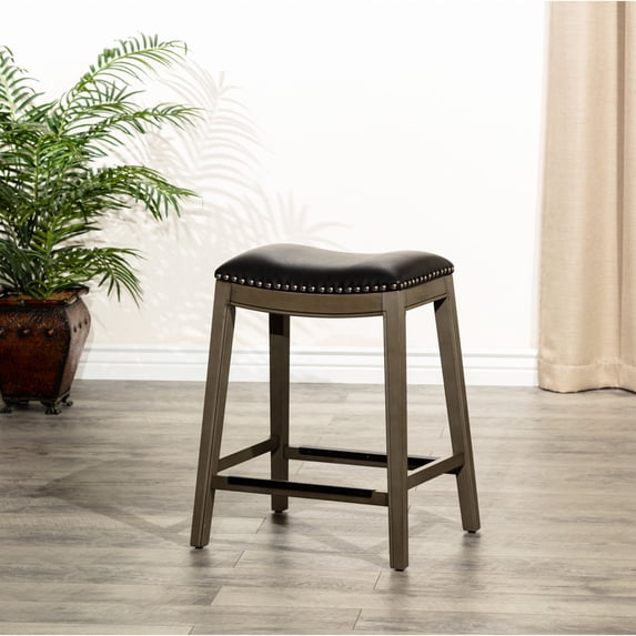 24" or 30" Saddle Stool with Comfort and Style for Kitchen and Bar ...