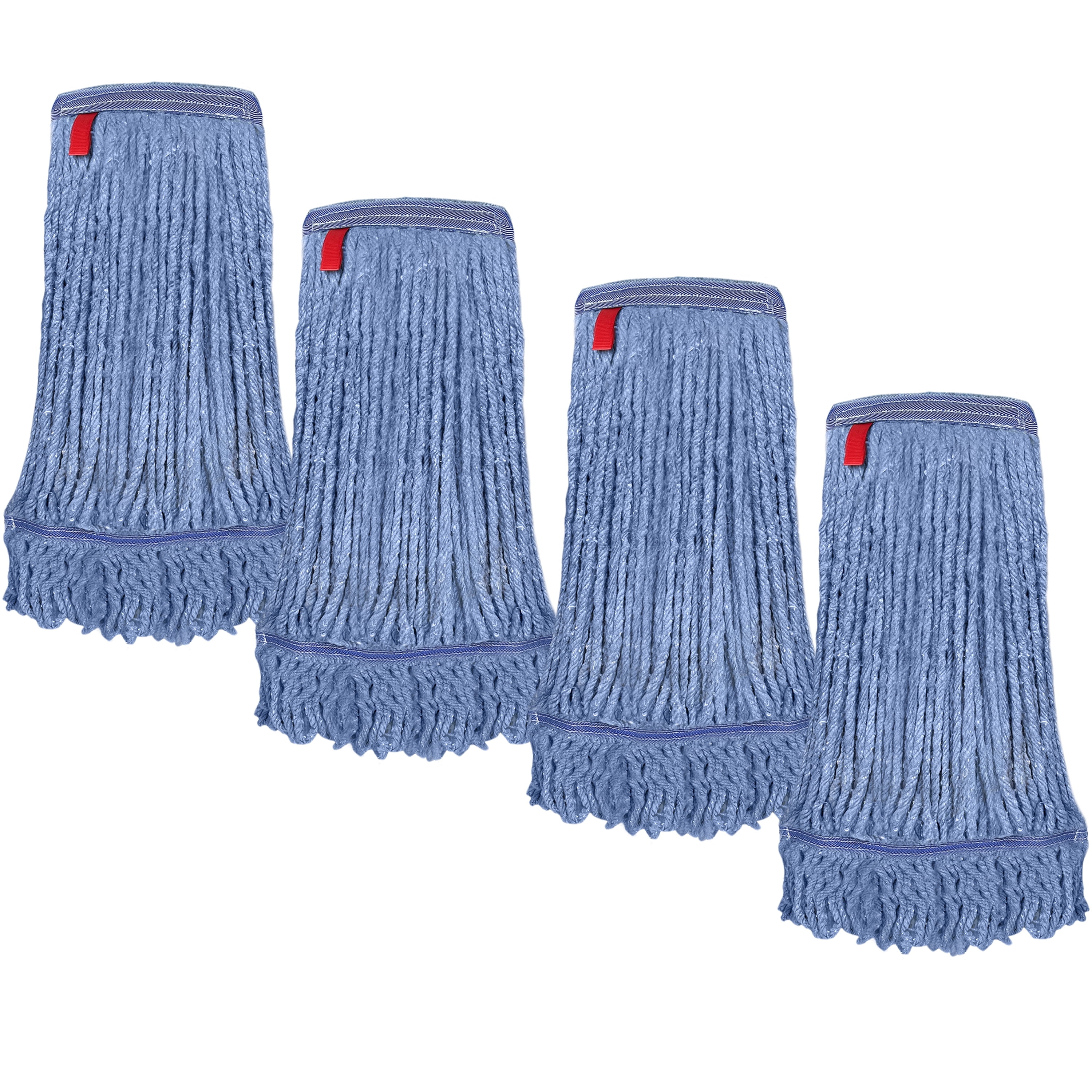 24 oz Blended Loop-End Heavy Duty Mop Head Refill for Commercial and ...
