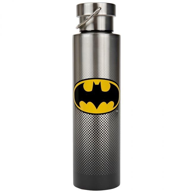 24 oz DC Comics Bat Symbol Stainless Steel Water Bottle - Walmart.com