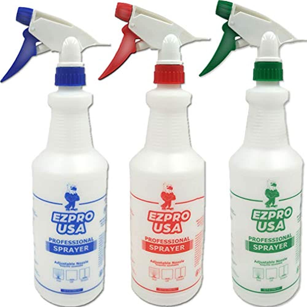 lulshou Plastic Spray Bottle Water Mist Sprayer for Salon Barber, Hair ...