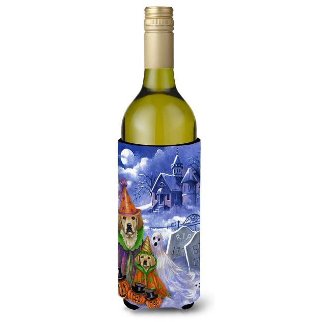 24 oz Golden Retriever Halloween Wine Bottle Hugger - Walmart.com