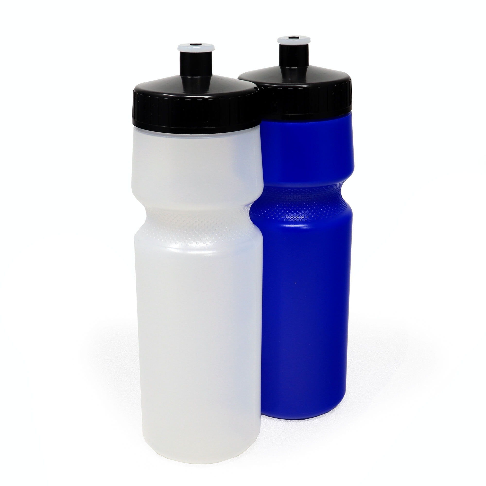 24 oz Sports Squeeze Water Bottles, USA Made, 2 Pack, BPA-Free, Easy ...