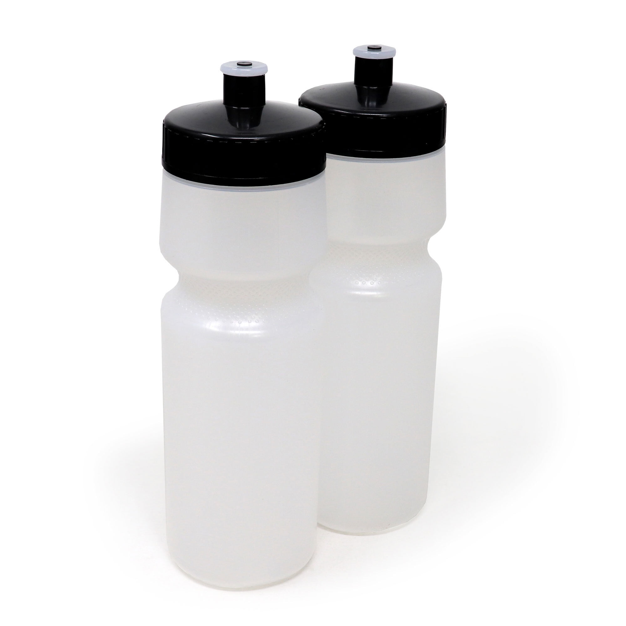 24 oz Sports Squeeze Water Bottles, USA Made, 2 Pack, BPA-Free, Easy ...
