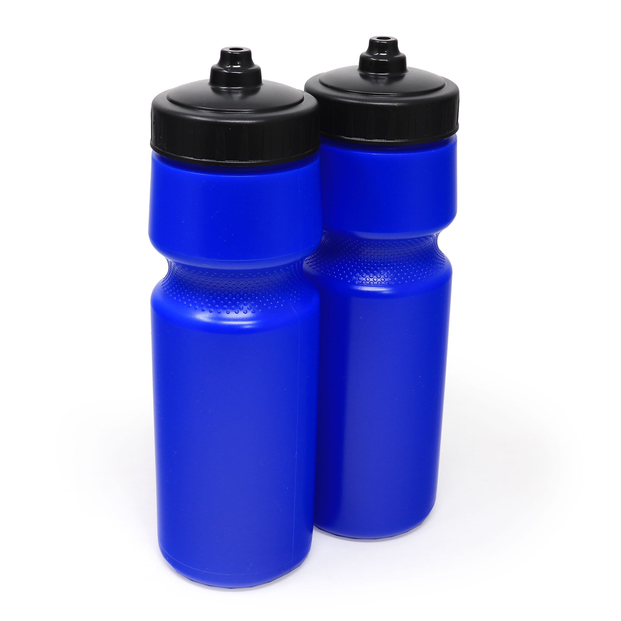 24 oz Sports Squeeze Water Bottles, USA Made, 2 Pack, BPA-Free, One Way ...
