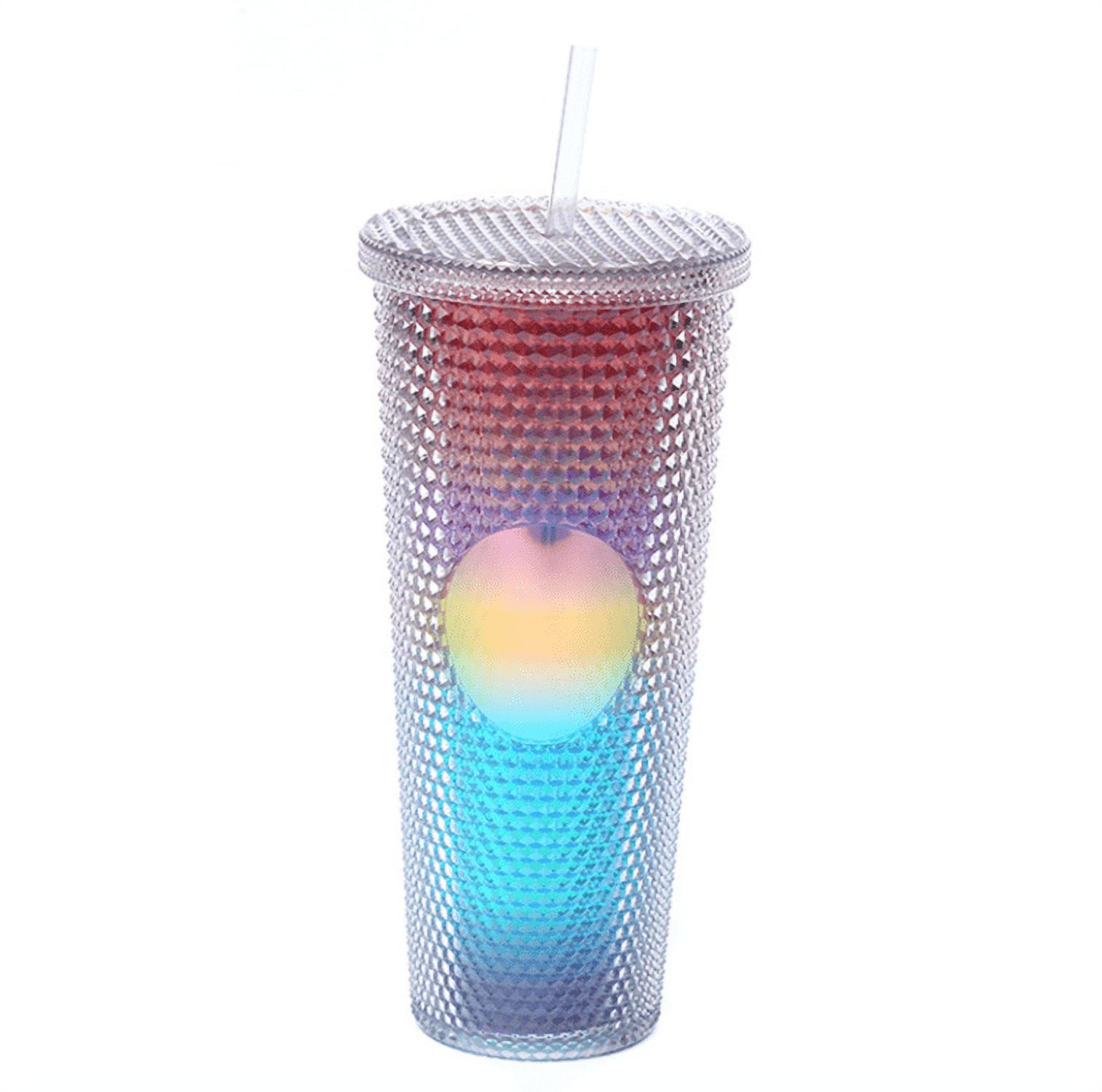 24 oz Studded Tumblers (Rainbow Colors) DIY)by GIXUSIL - Walmart.com