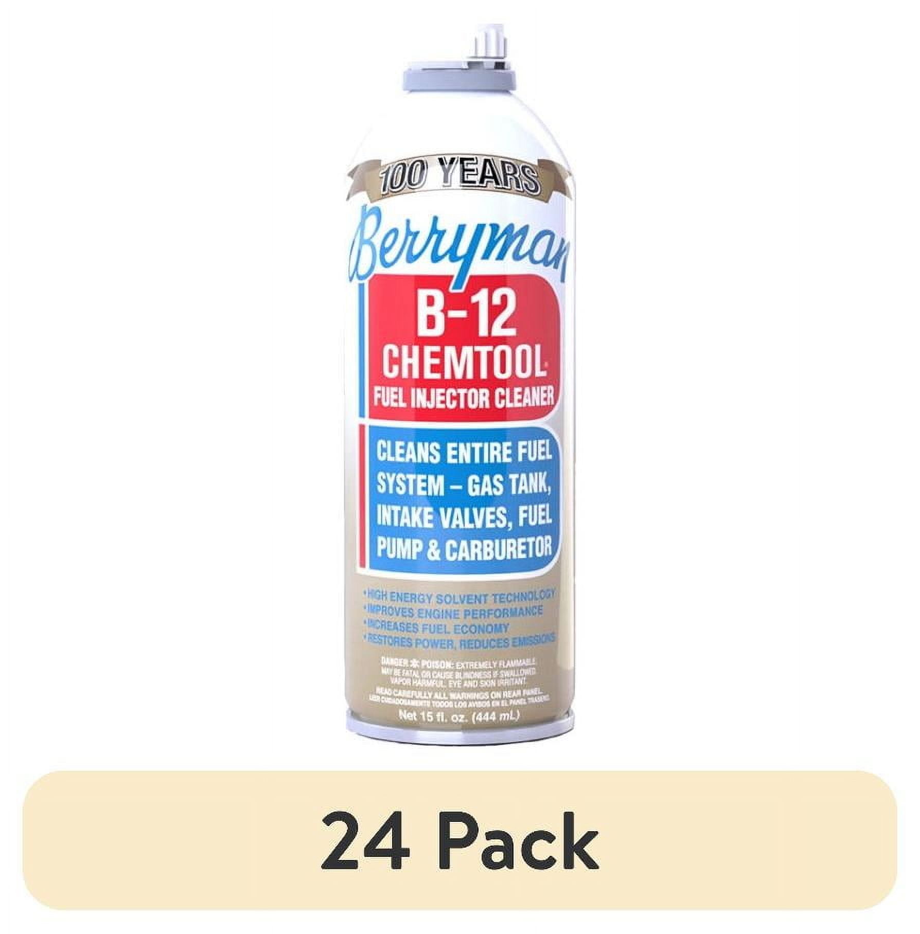 (24 pack) Berryman Products B-12 Chemtool Fuel Injector and Carburetor ...
