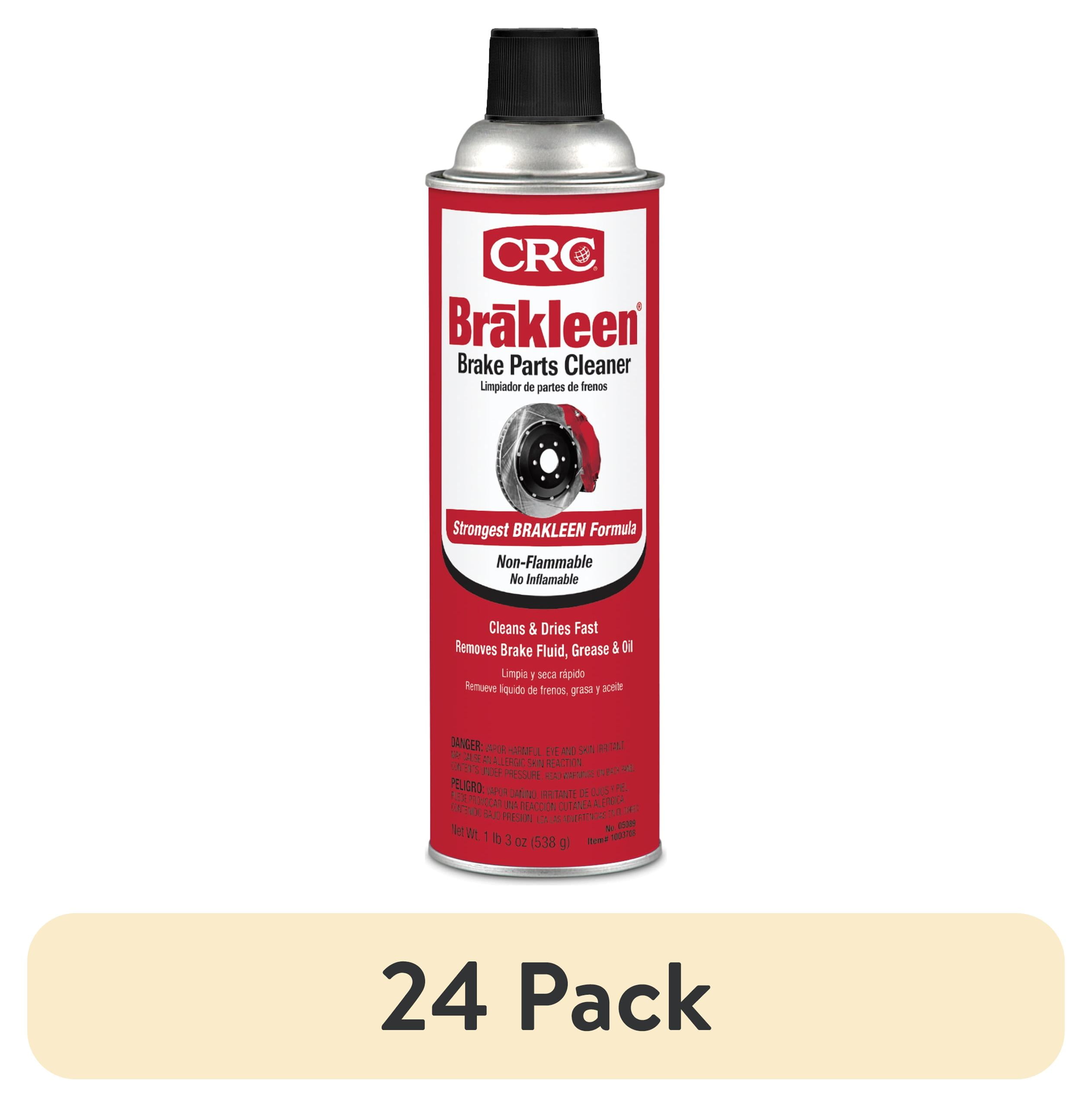 (24 pack) CRC 05089 Brakleen Non-Flammable Brake Parts Cleaner - 19 oz ...