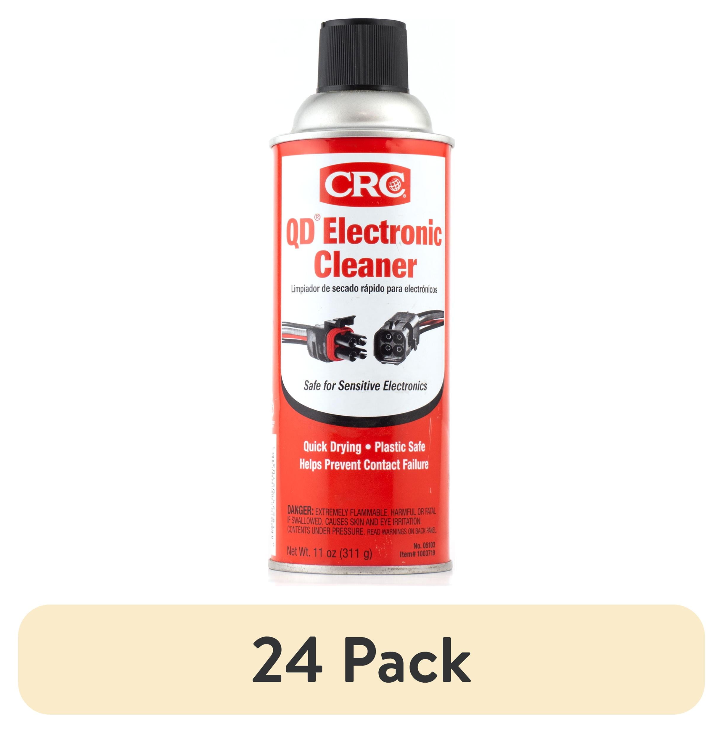 (24 pack) CRC Electronic Cleaner Spray – Quick Dry Aerosol for ...