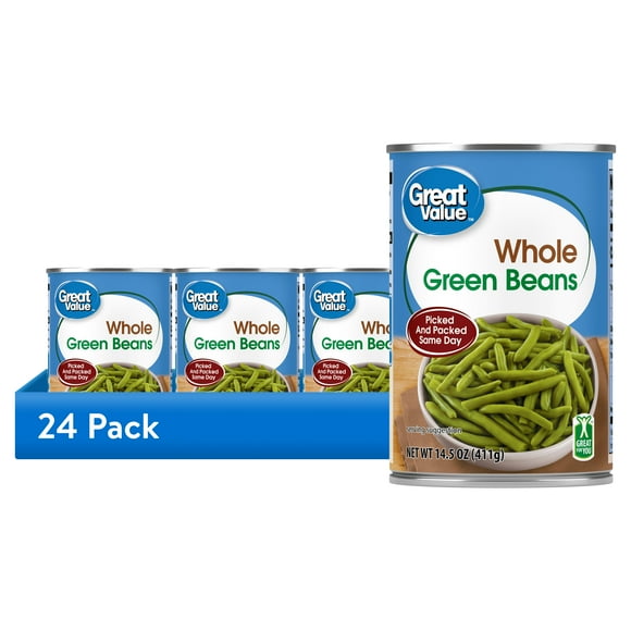 Canned green beans in Canned vegetables - Walmart.com
