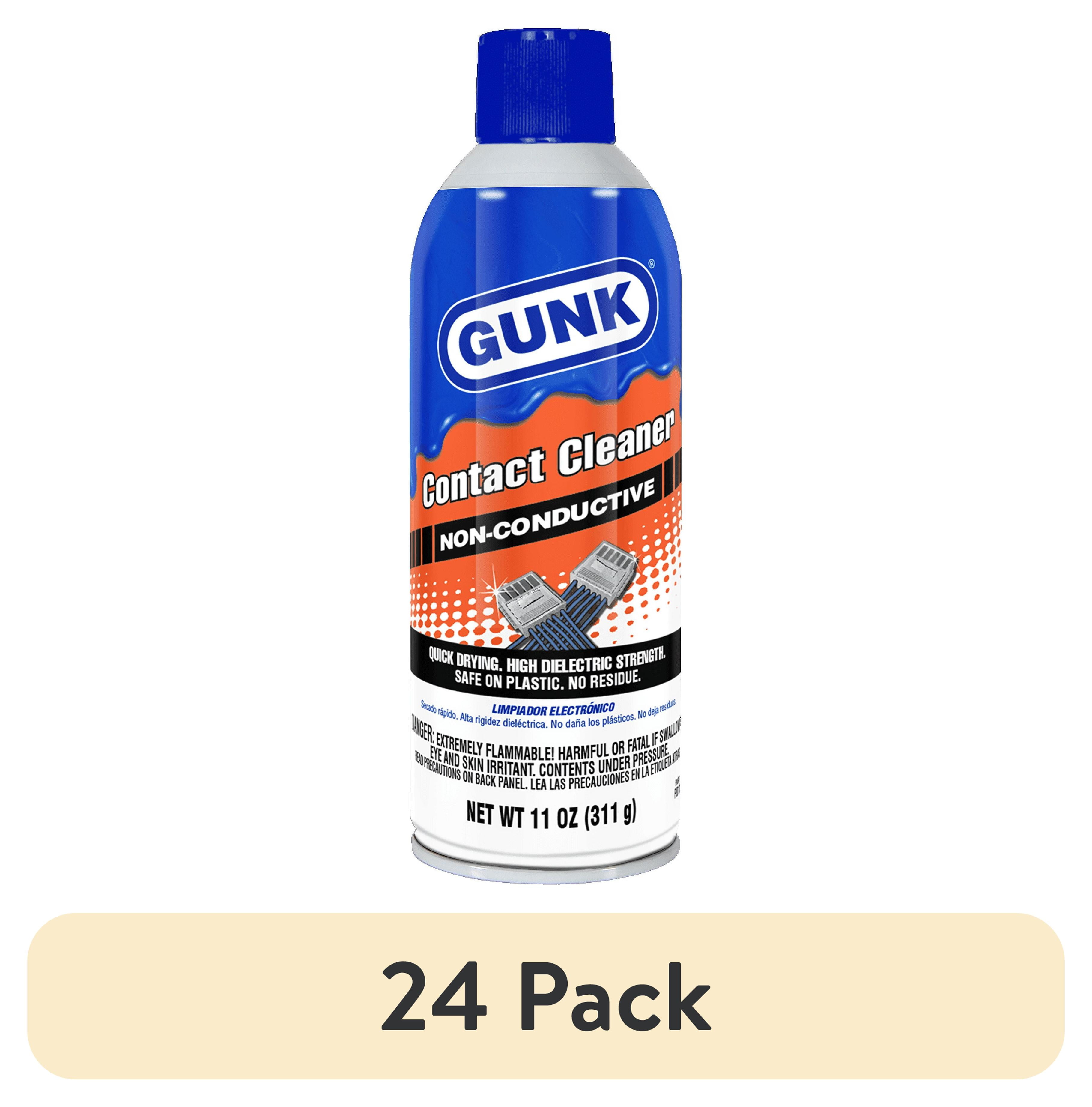 (24 pack) Gunk PD11CC Electronic Cleaner, Penetrant, One Each, 11 oz ...