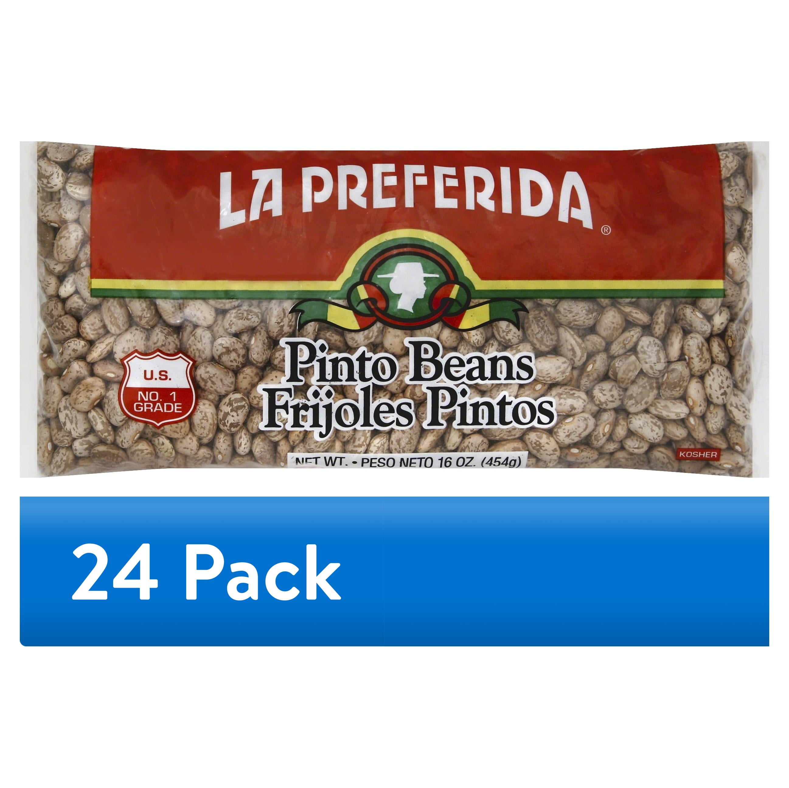 (24 pack) La Preferida Pinto Beans, 16 oz Bag - Walmart.com