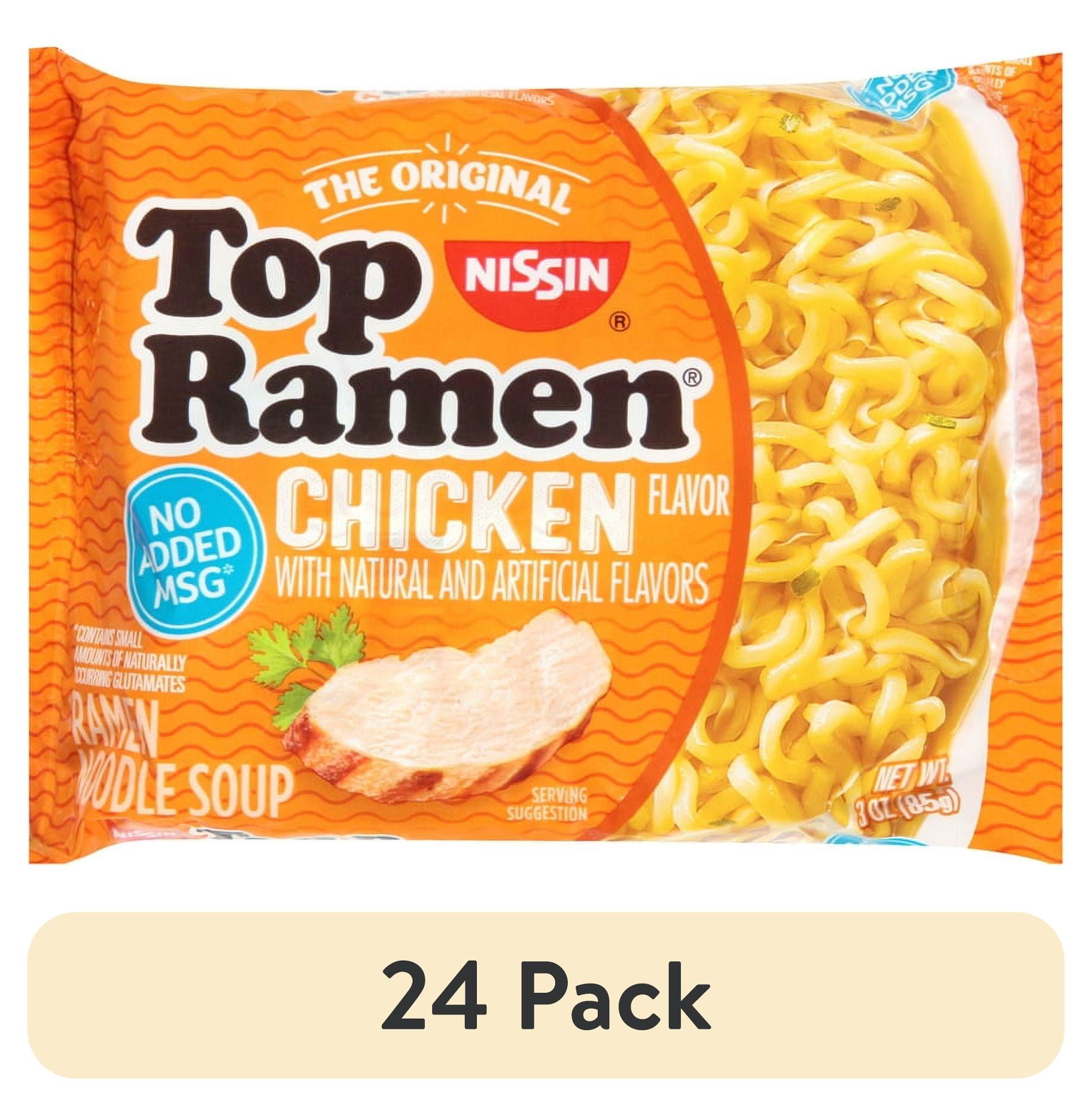 (24 pack) Nissin Foods Top Ramen The Original Ramen Noodle Soup ...