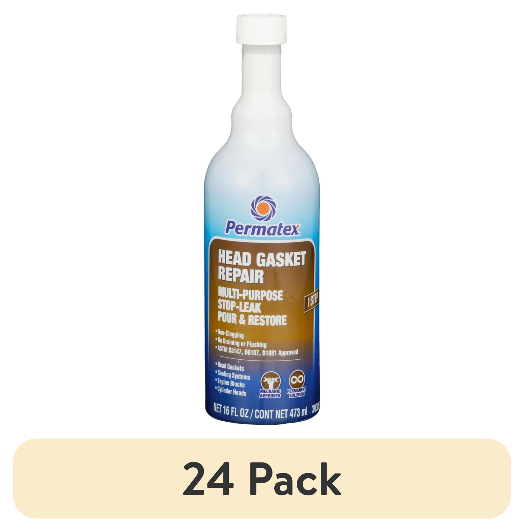 (24 pack) Permatex 30300 Head Gasket Repair - Multi-Purpose Stop-Leak ...