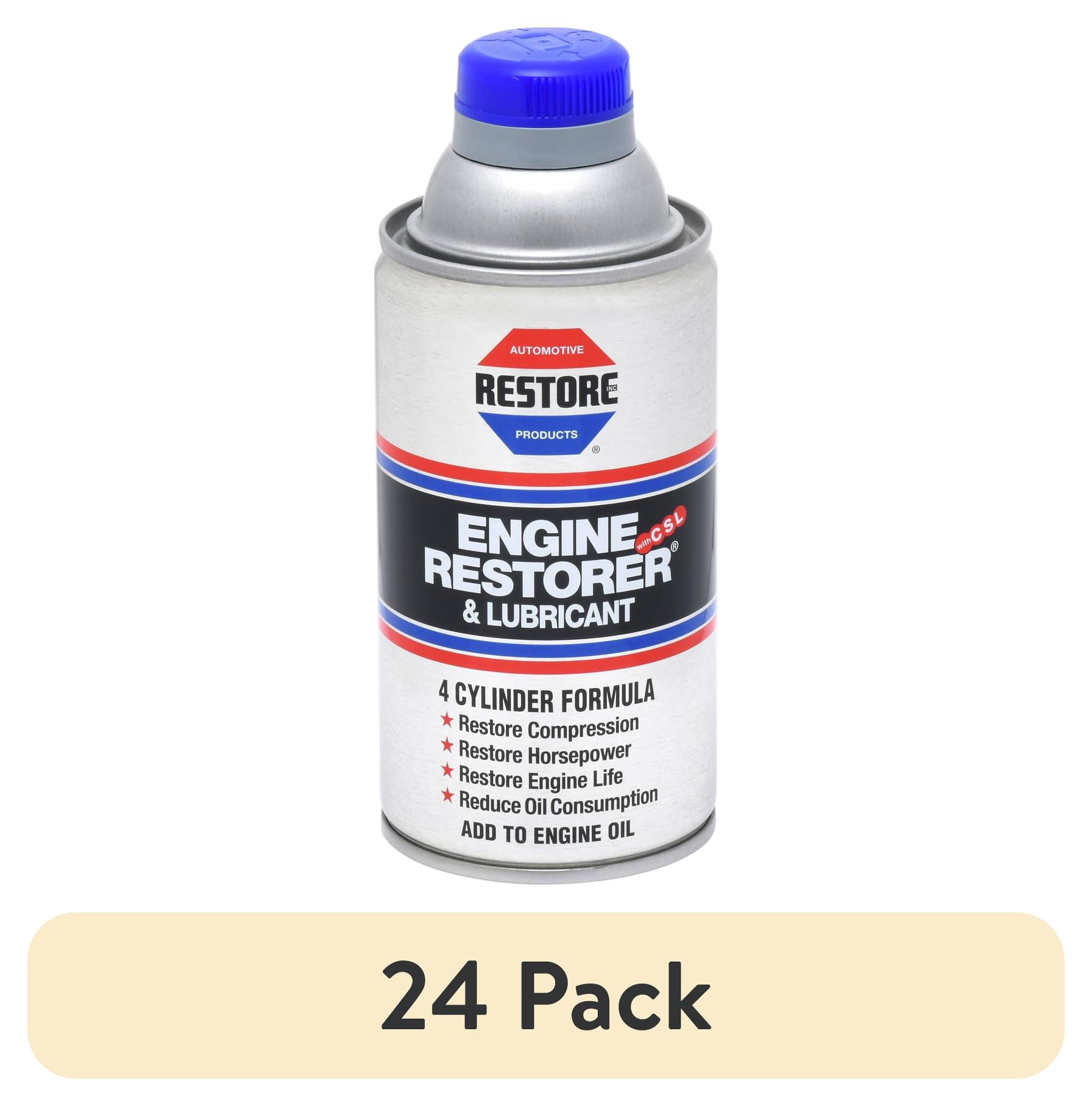 (24 pack) Restore Engine Restorer and Lubricant Formula for 4-Cylinder ...