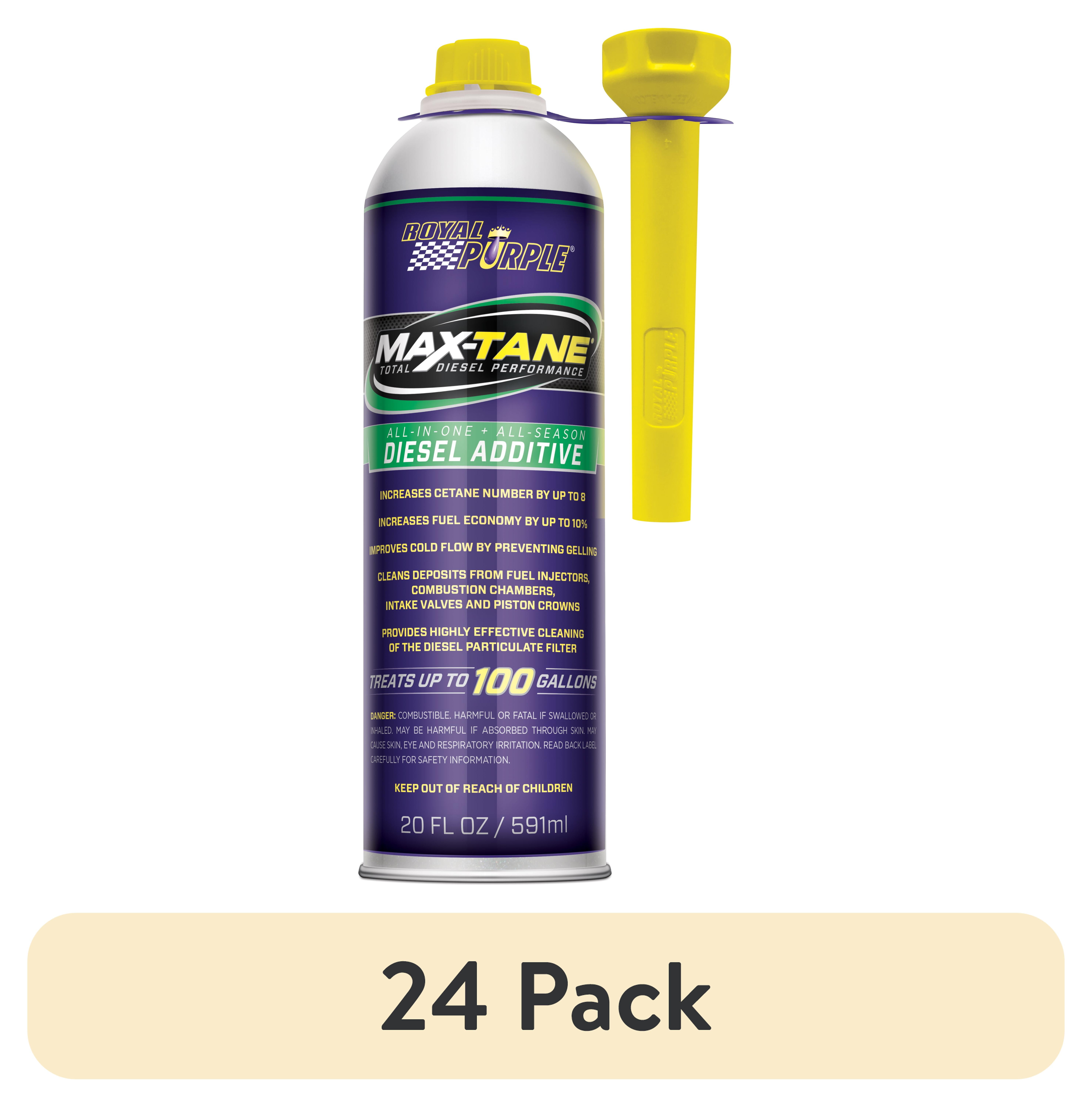 (24 pack) Royal Purple Max-Tane Diesel Fuel Injector Cleaner, Additive ...
