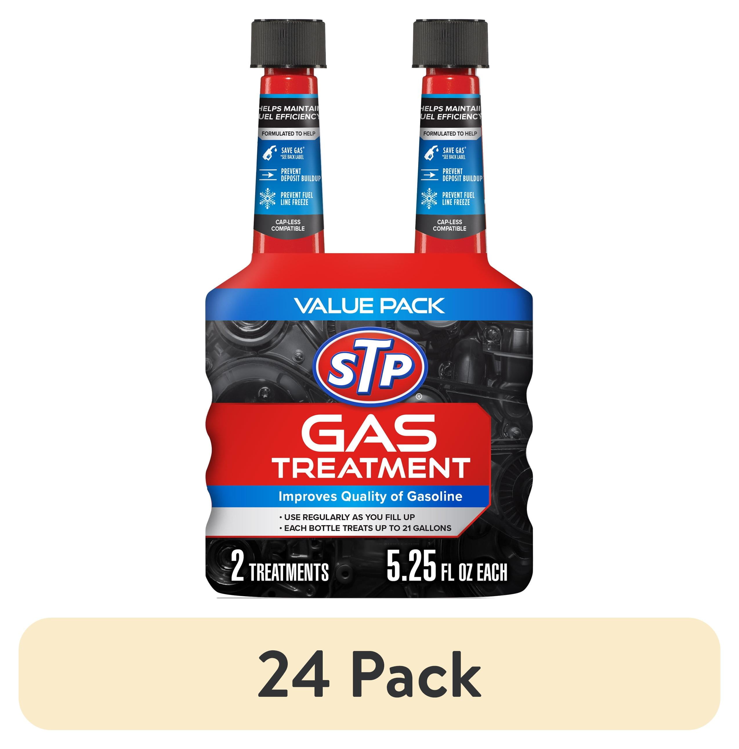 (24 pack) STP Gas Treatment For Any Gasoline Engine - 5.25 fl oz (2 ...