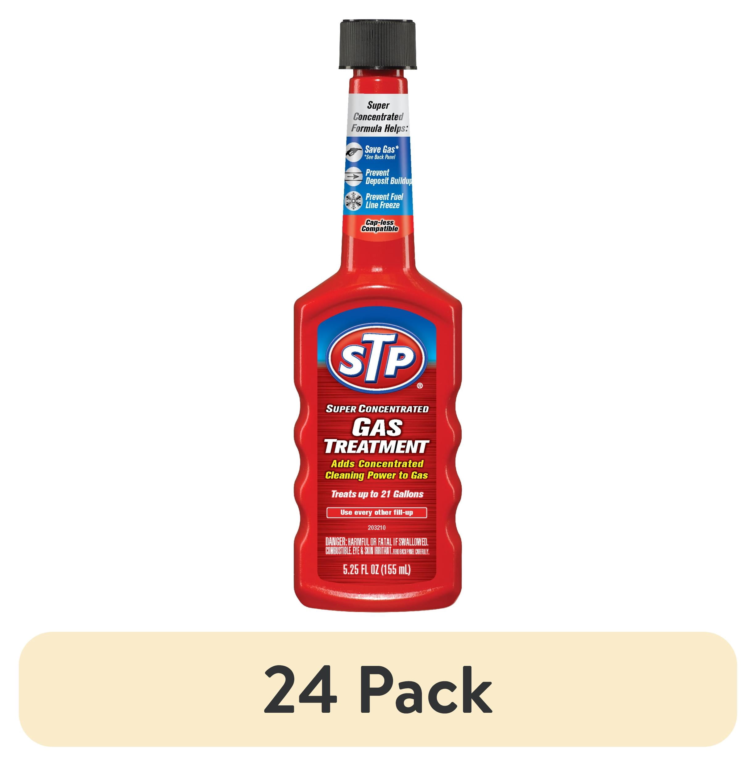 (24 pack) STP Super Concentrated Gas Treatment - 5.25 fl oz Bottle ...
