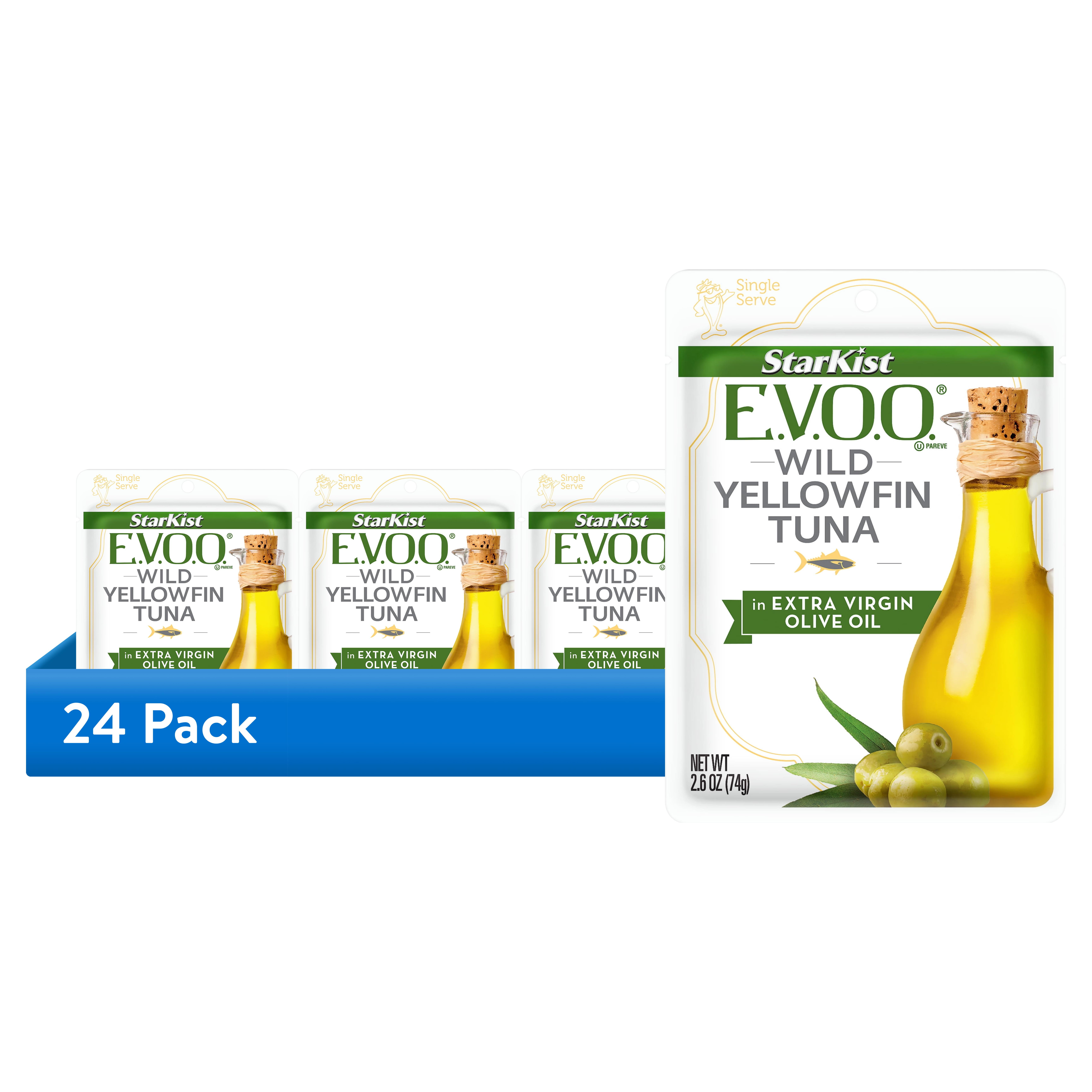 (24 pack) StarKist Selects Yellowfin Tuna in Extra Virgin Olive Oil ...
